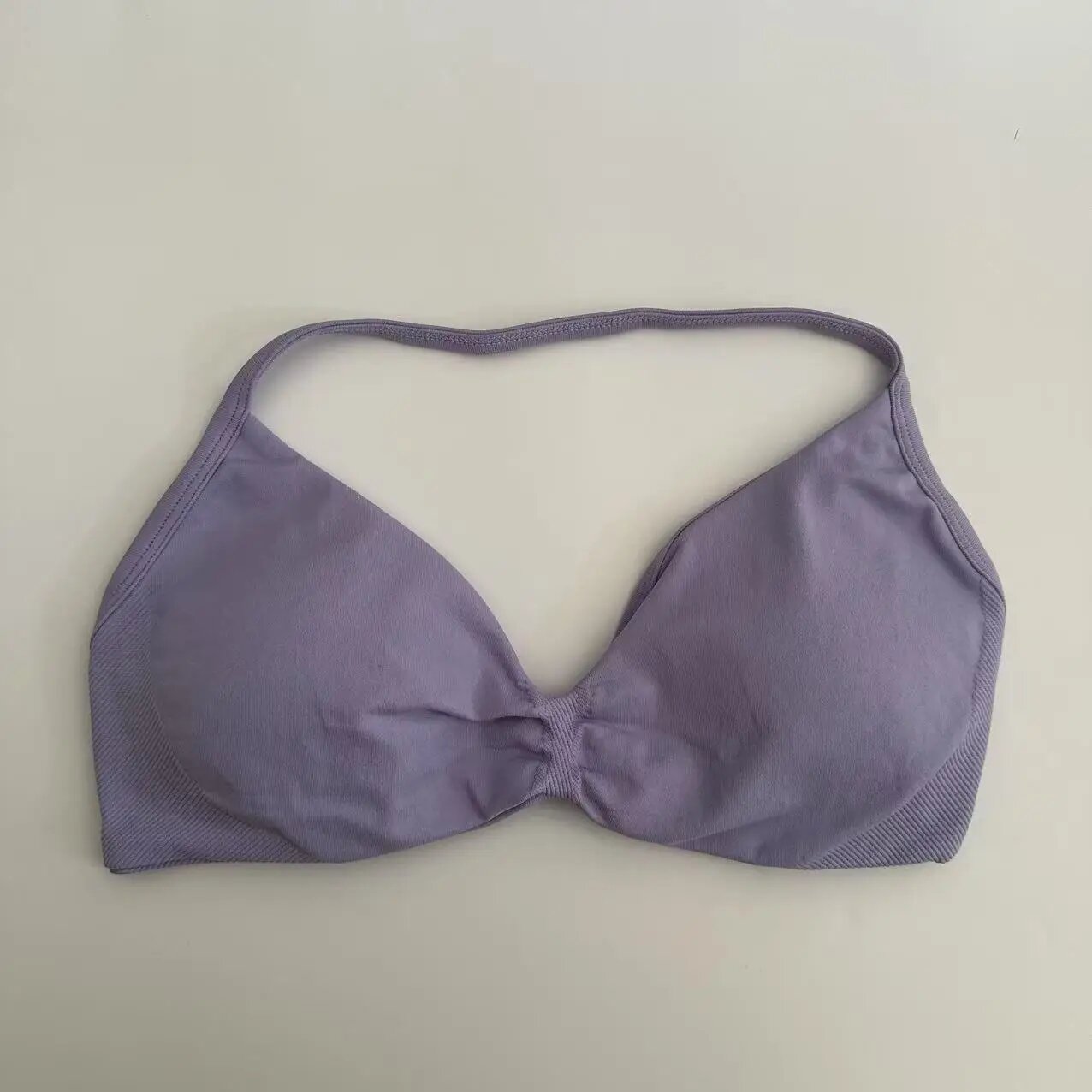 Спортивный топ для йоги Light purple, размер M