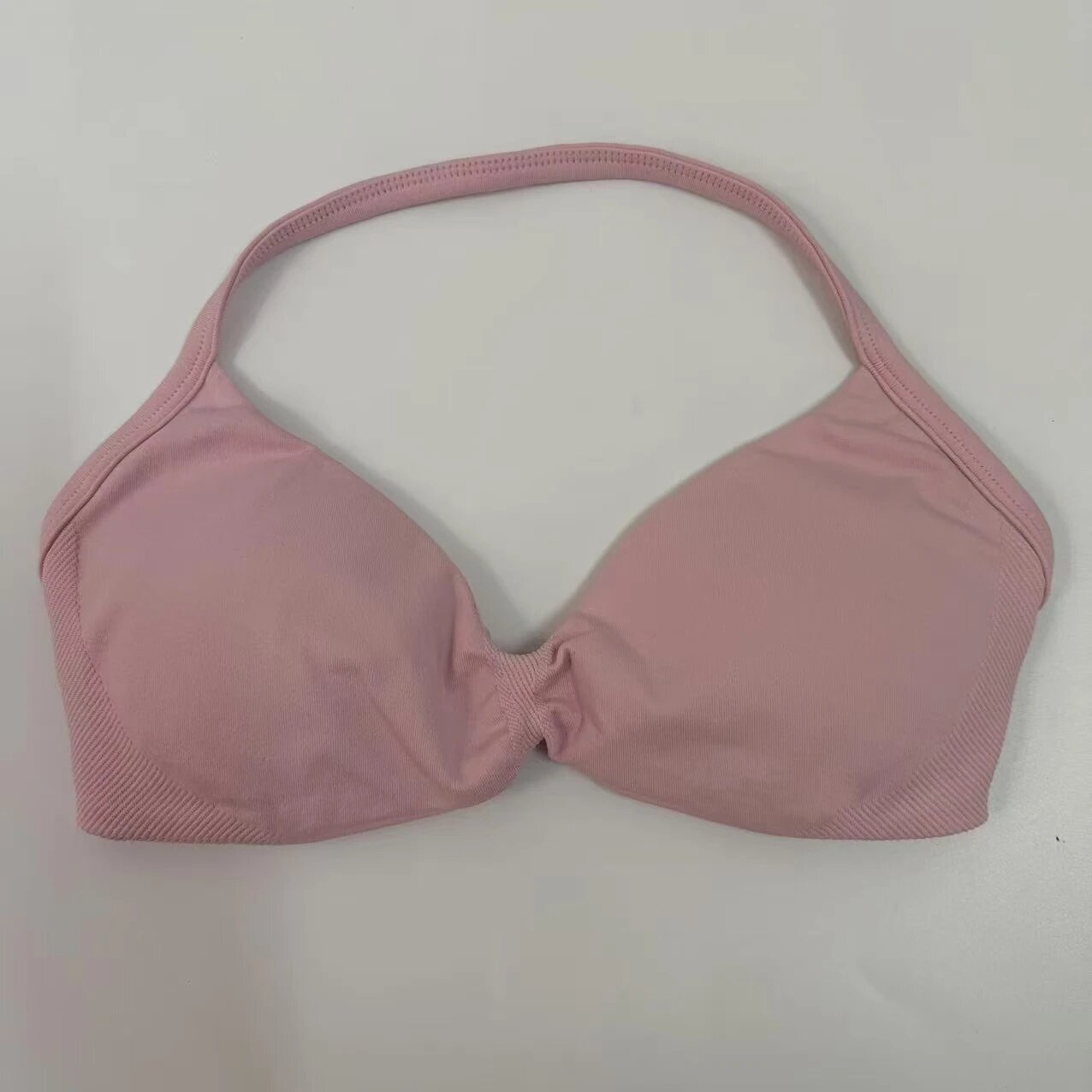 Розовый спортивный топ для йоги Light pink, S
