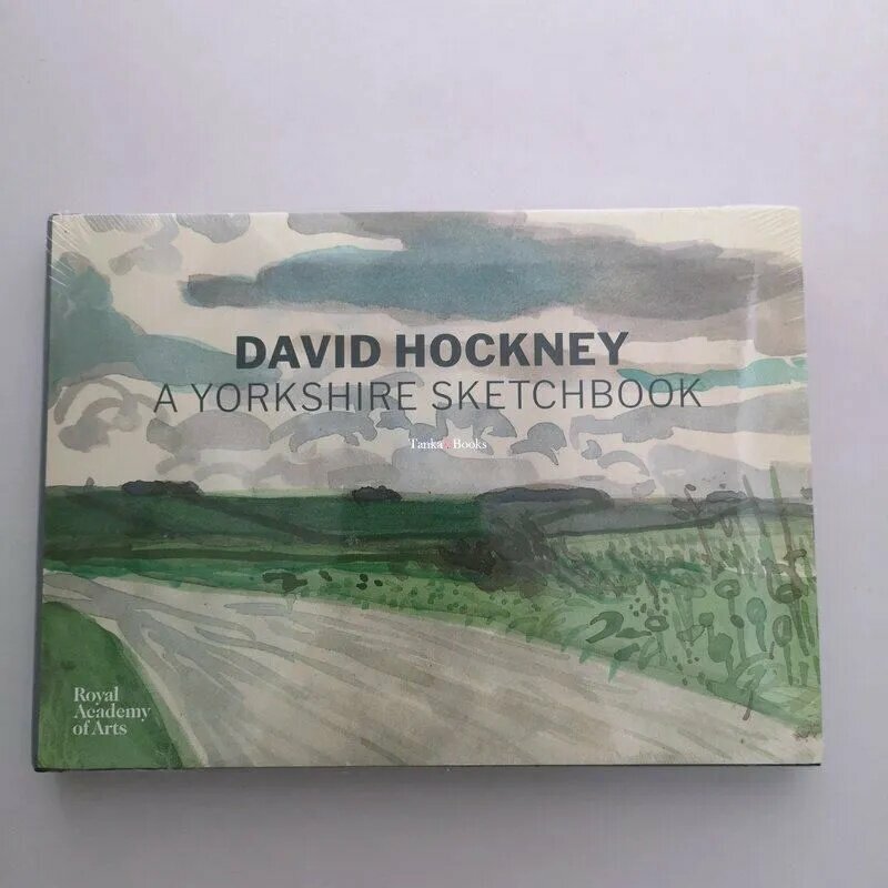 David Hockney Sketchbook/ Рукопись йоркширского альбома для рисования Дэвида Хокни