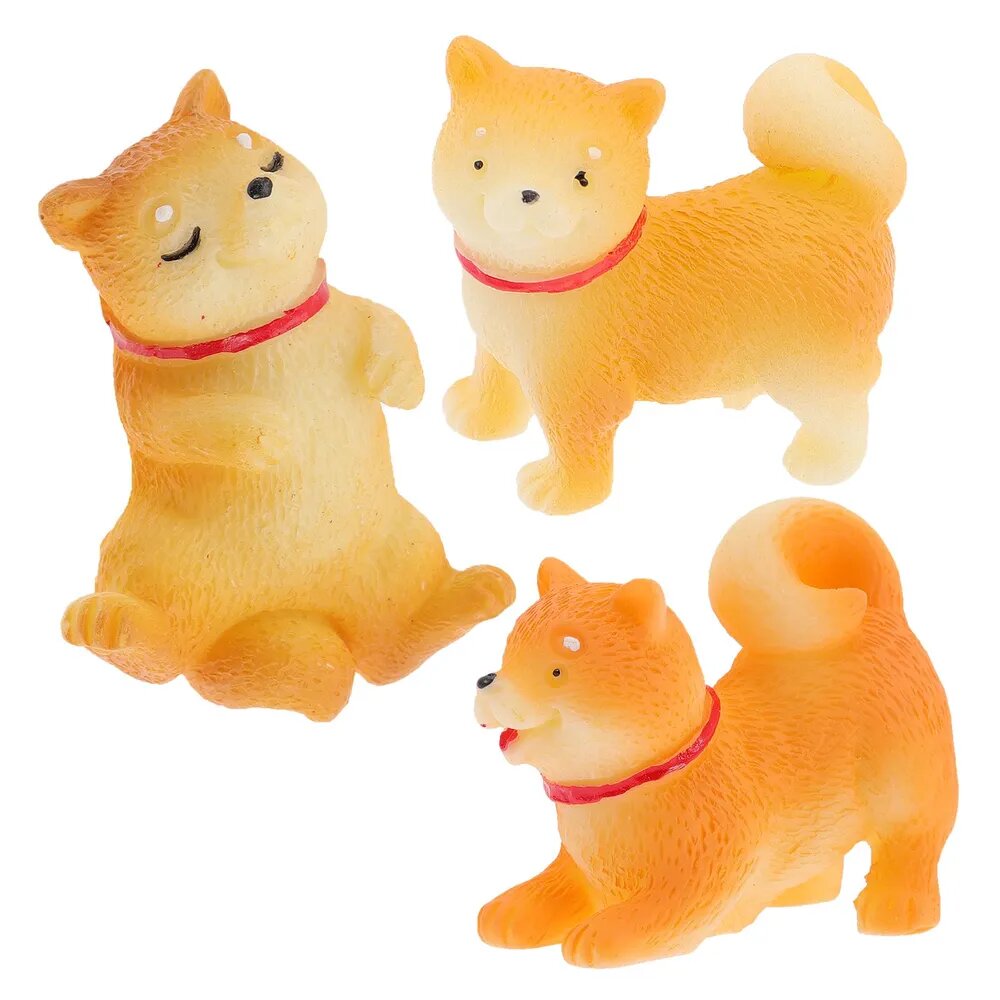 Фигурка Акита Из Полимерной Глины Для Декора Дома И Сада 1 Комплект