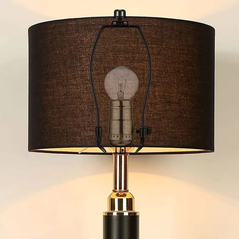 Набор из 8 разноцветных железных наконечников для ламп, аксессуары для настольных ламп для дома