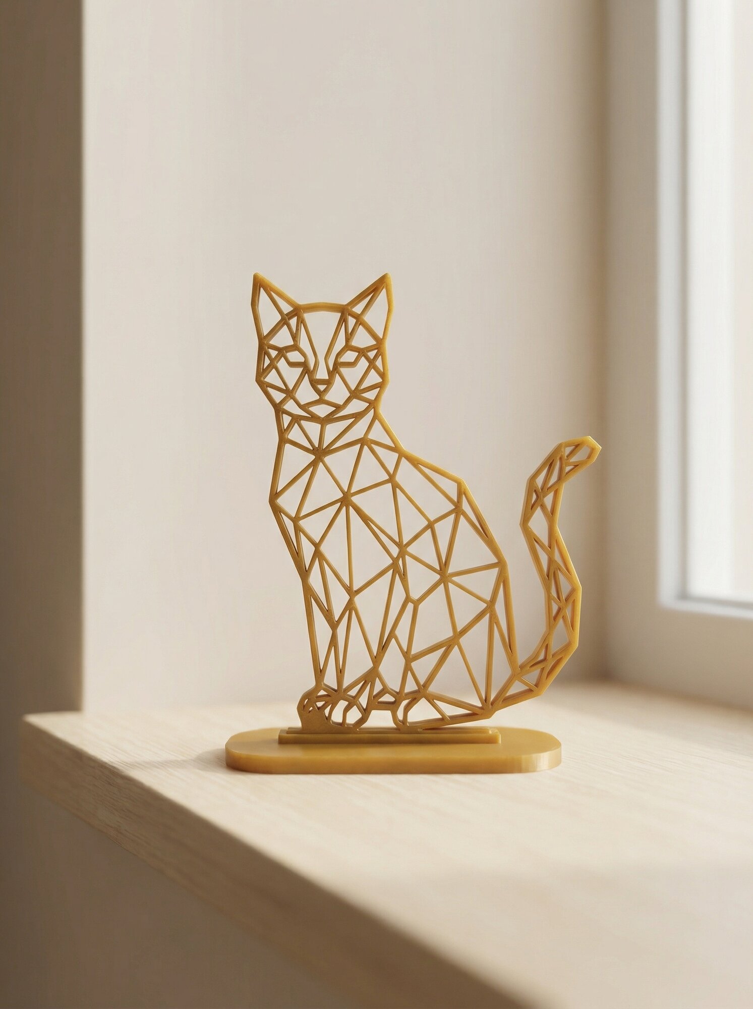 Фигурка на подставке кошка