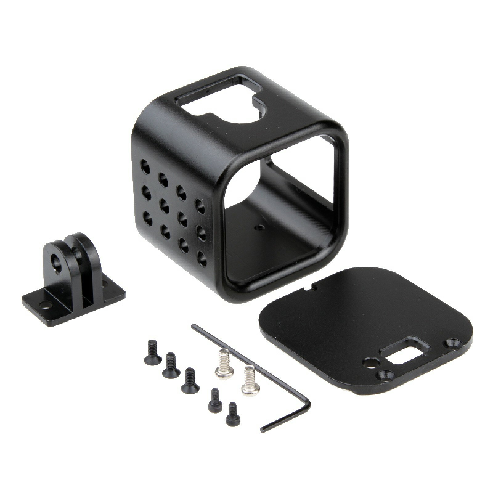 Противоударный алюминиевый корпус MyPads для GoPro HERO4/5 черный