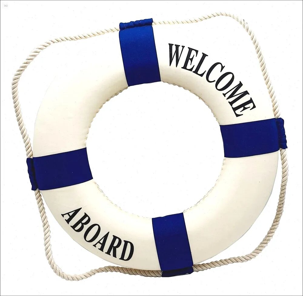 "Спасательный круг" декоративный (35*35см) для декора