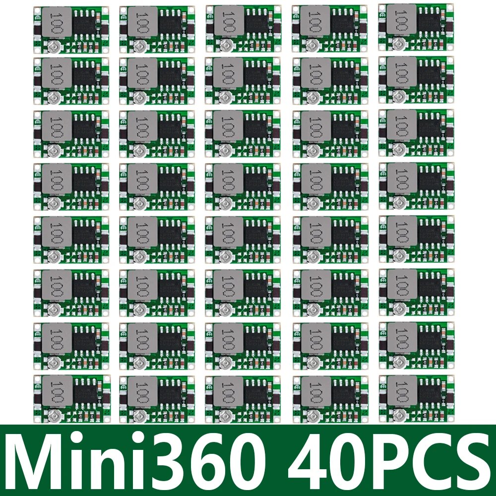 Регулятор напряжения Mini360 4.75В-23В, 1В-17В, 40PCS