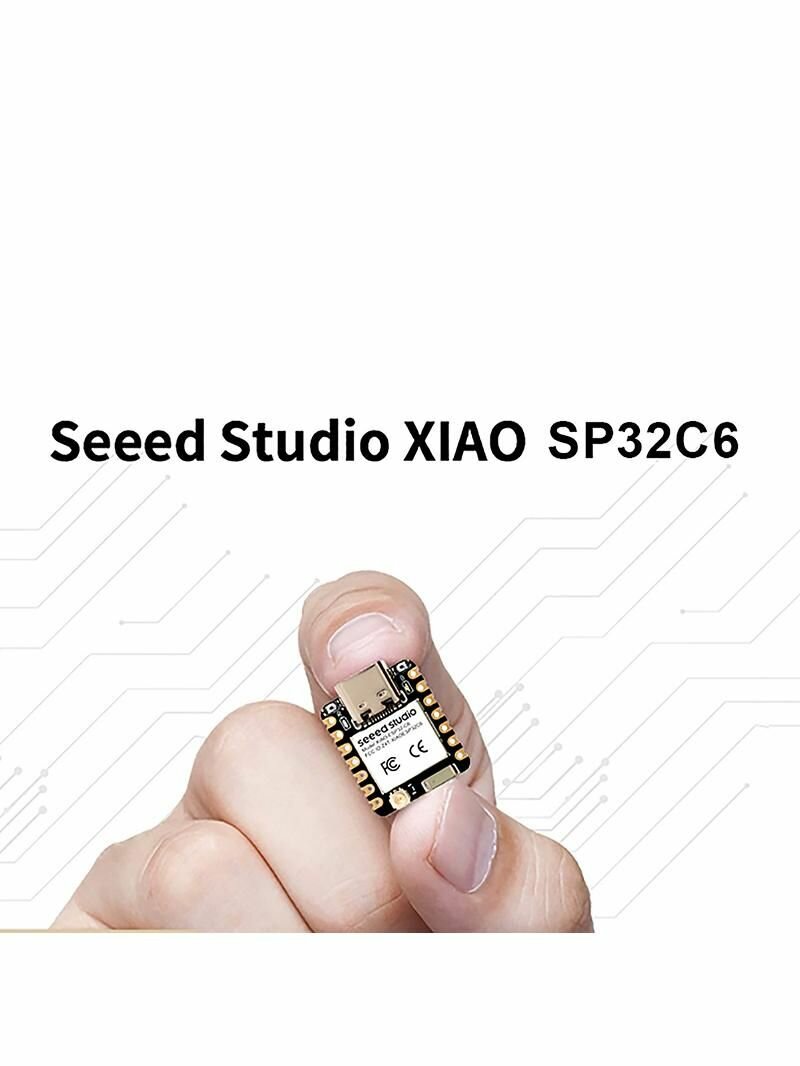 (Цена согласована) заказ Seed Studio XIAO ESP32C6 WiFi6 + Bluetooth 5 поддерживает модули Zigbee и материи