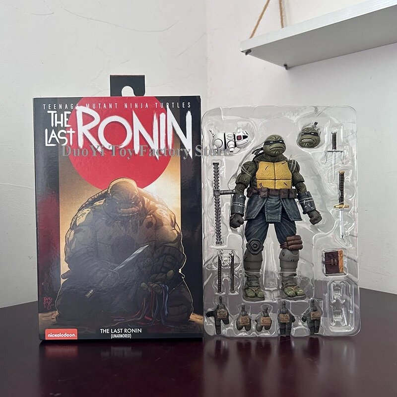 Фигурка NECA Last Ronin Turtles - Бронированная черепаха Микеланджело и Рафаэль D, no box
