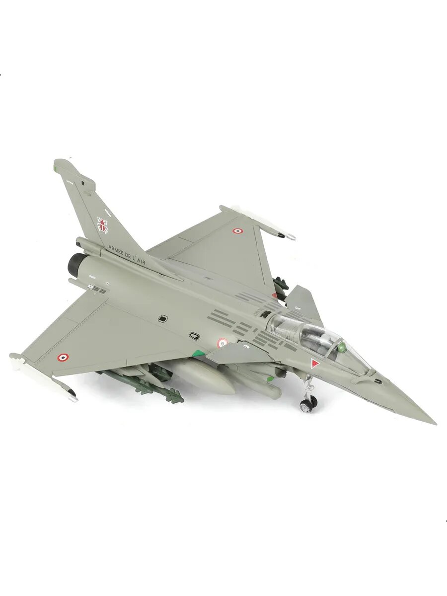 Модель самолета Rafale B 1/100 металл NATO Tiger