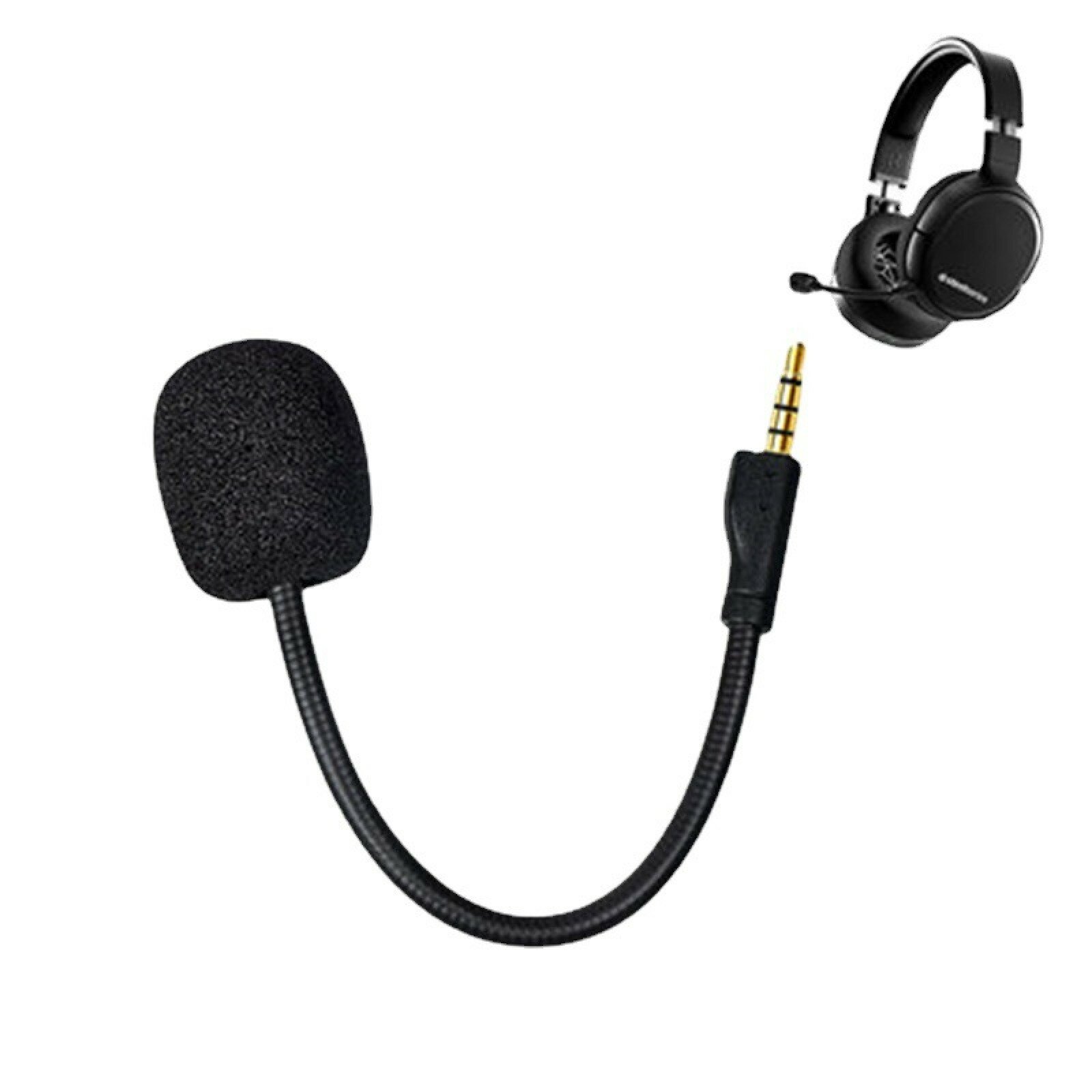 Микрофон MyPads для игровых наушников SteelSeries Arctis 1 всенаправленный с 3.5 мм разъемом