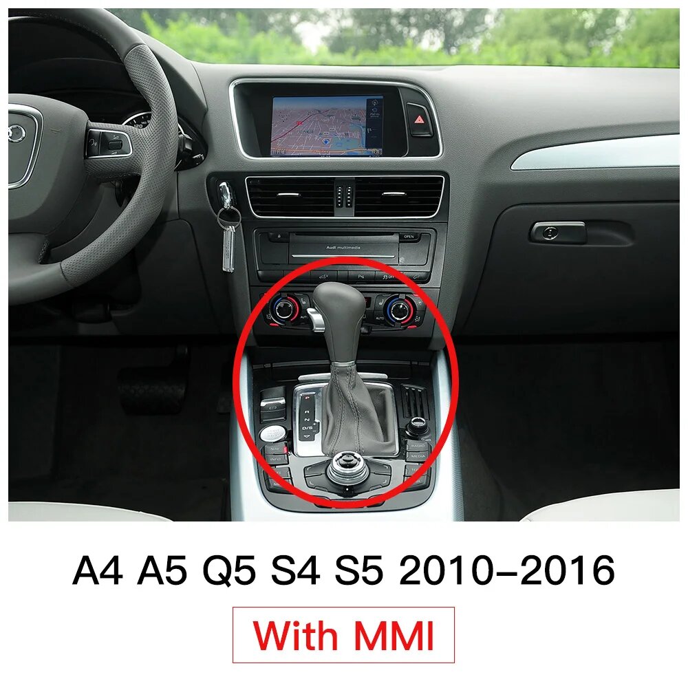 Беспроводной CarPlay Android Auto для Audi A4 A5 Q5 S4 S5 2010-2016 With MMI