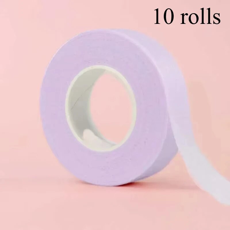 VECENT дышащая клейкая лента для наращивания ресниц purple 10PCS