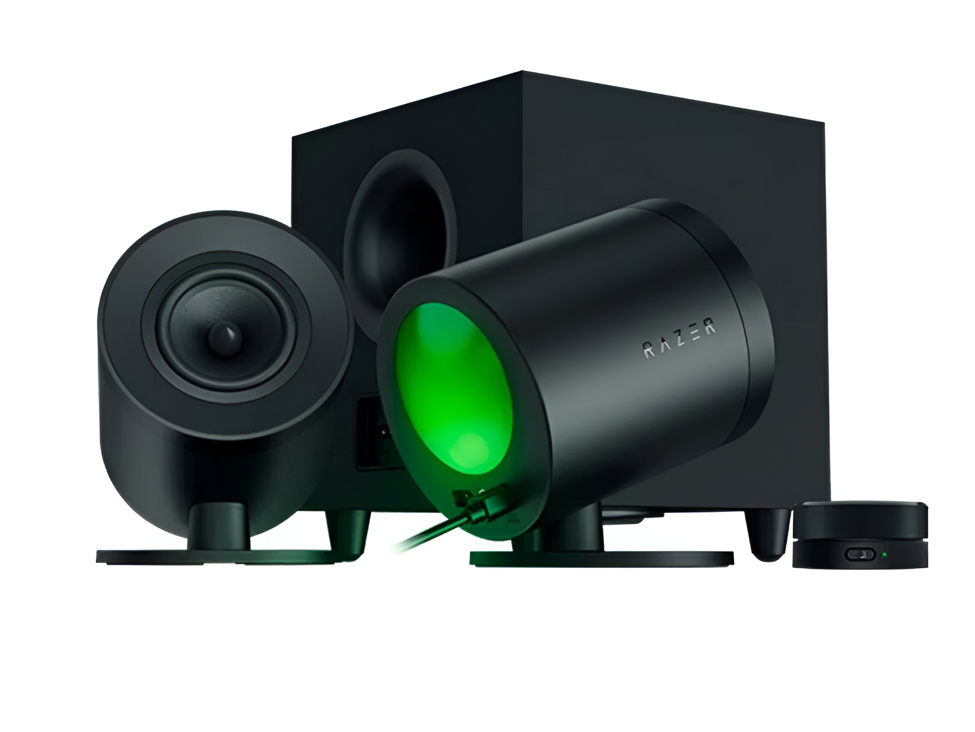 Акустическая система Razer "Nommo V2 Pro", MDF, 20 Вт, Bluetooth 5.3