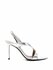 Босоножки Giuseppe Zanotti Intrigo, размер 35 EU, серебристый/красный