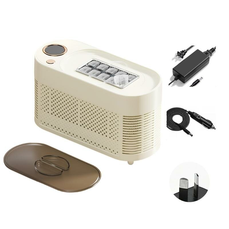 Автоматическая льдогенерирующая установка для столешницы, Кремово-белый