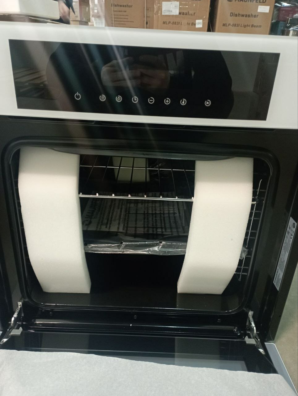 Шкаф духовой электрический MAUNFELD AEOD60103W