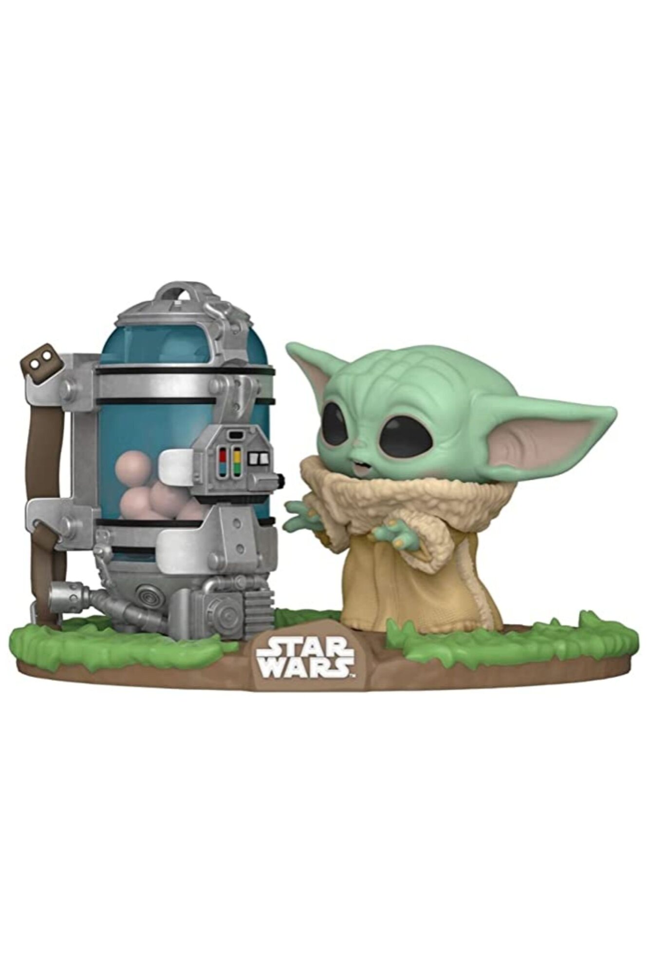 Фигурка Funko POP! Star Wars: The Mandalorian: The Child with Egg Canister 50962 (407) Малыш Йода с контейнером для яиц