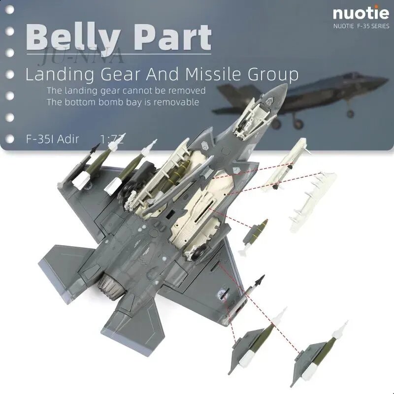 Сборная модель самолета F-35I Israel Air Force 1:72 пластик — фото 1