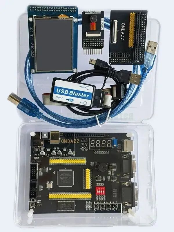 Образовательный набор DIY Kit, Altera CycloneIV EP4CE6 FPGA PCB Demo Board с VGA LCD OV7670 PS2