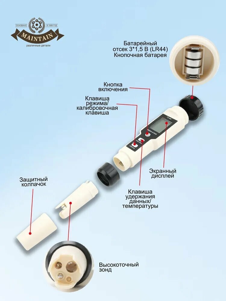 Тестер качества воды — фото 1