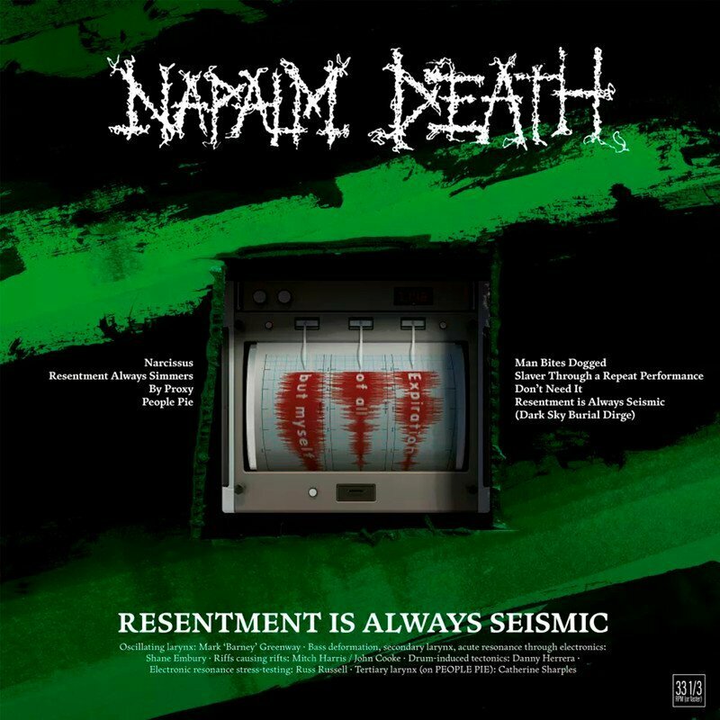NAPALM DEATH Resentment Is Always Seismic - A Final Throw Of Throes (LP)