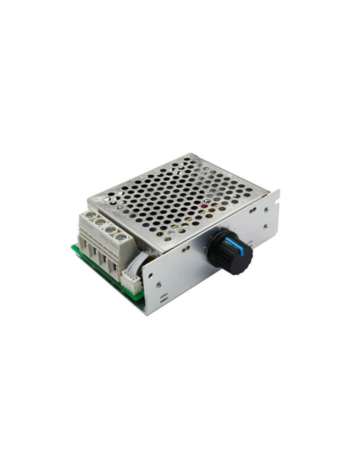 Металлопластиковый контроллер AC110V 220V для регулировки яркости напряжения и скорости