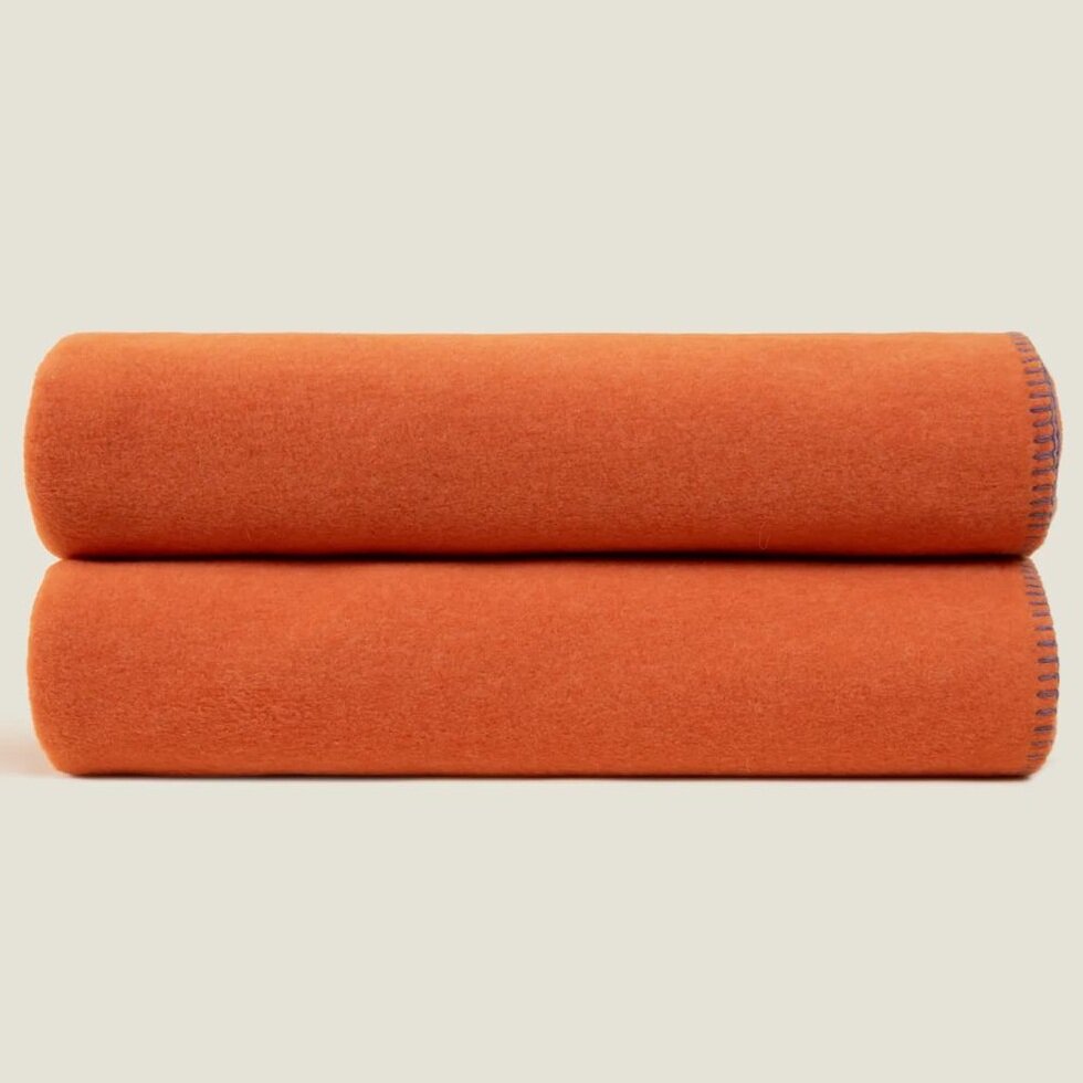 Плед Frati Home Soft Viscose Plaid terracotta FH/465441