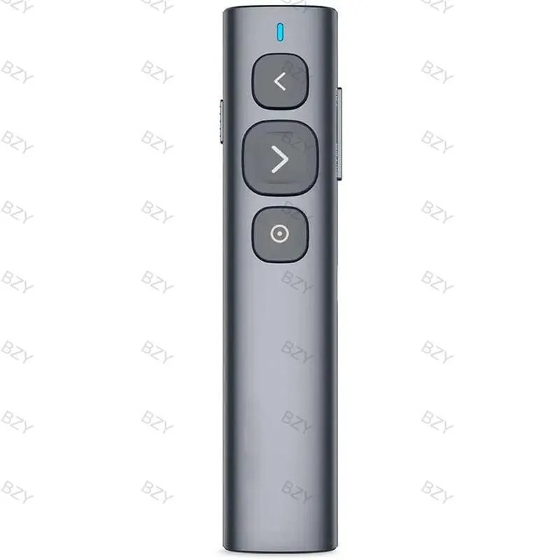 Кликер Для Презентаций / Презентер, USB, для Windows, серый корпус, красный лазер