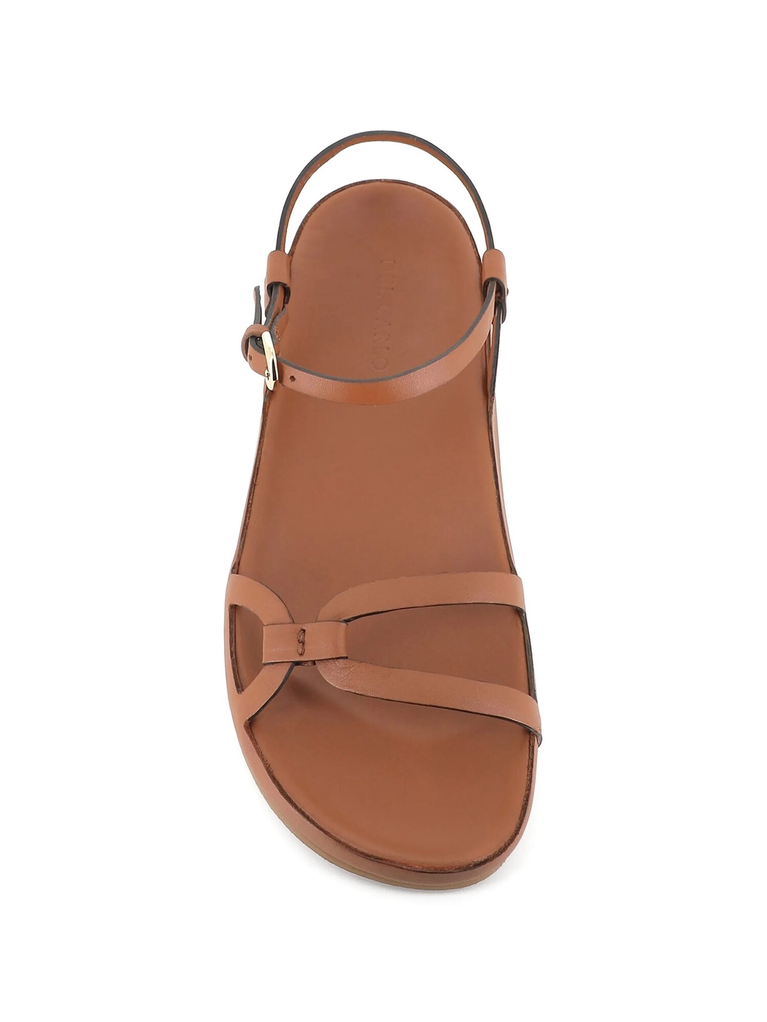 Босоножки DELCARLO Leather sandals, размер 37,5, коричневый — фото 1