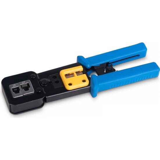 Инструмент обжимной Cabeus для RJ-45/RJ-12/RJ-11 черный
