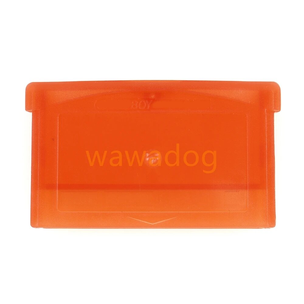Корпус для картриджей GameBoy Advance WaWaDog Оранжевый, clear orange