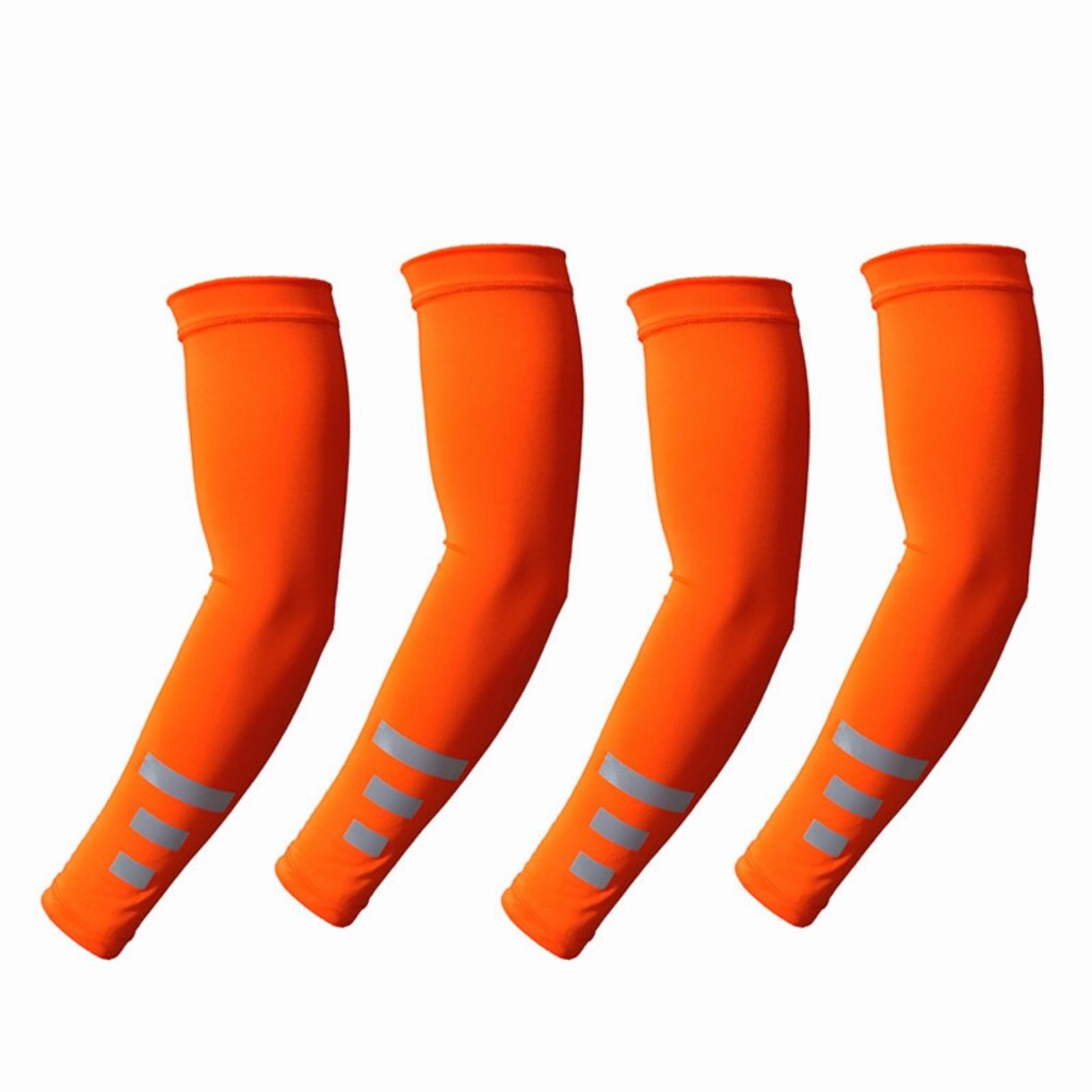 Спортивные нарукавники унисекс, блокирующие солнечный свет, Светоотражающий защитный чехол на руку для пеших прогулок, гольфа и активного отдыха