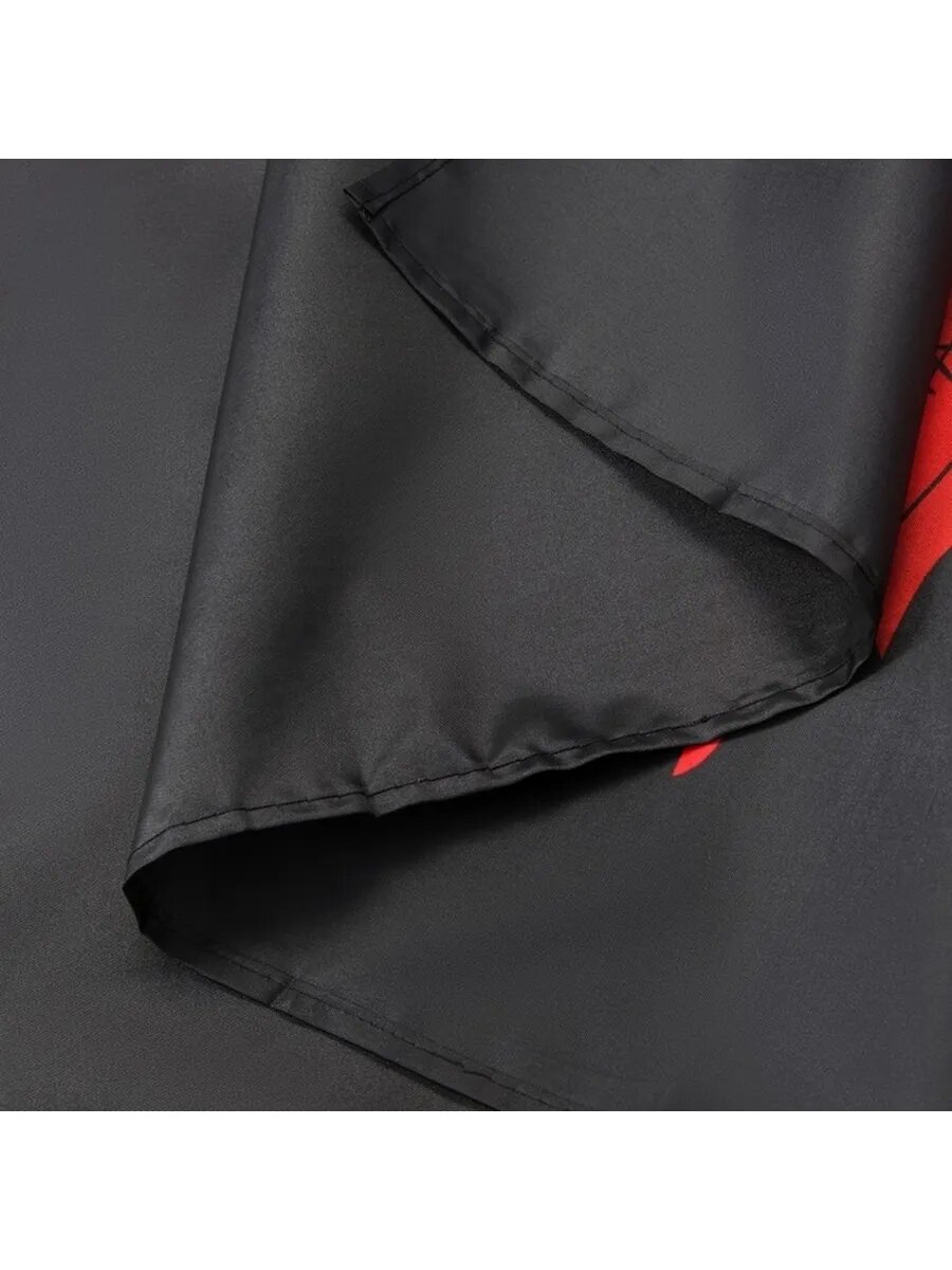 Большой пиратский флаг с черепом для праздника