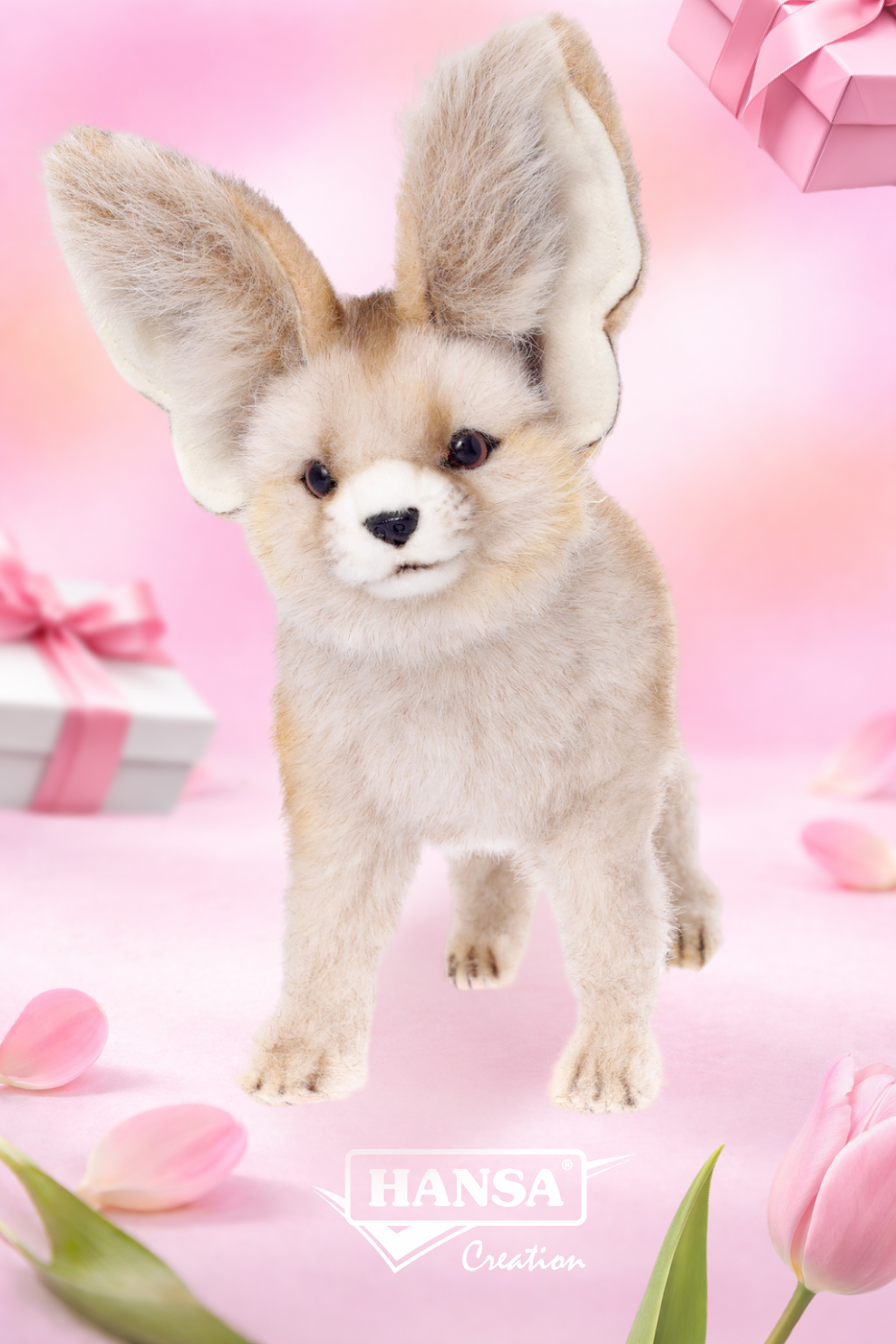 Реалистичная мягкая игрушка Hansa creation 7239 Фенек, 29 см