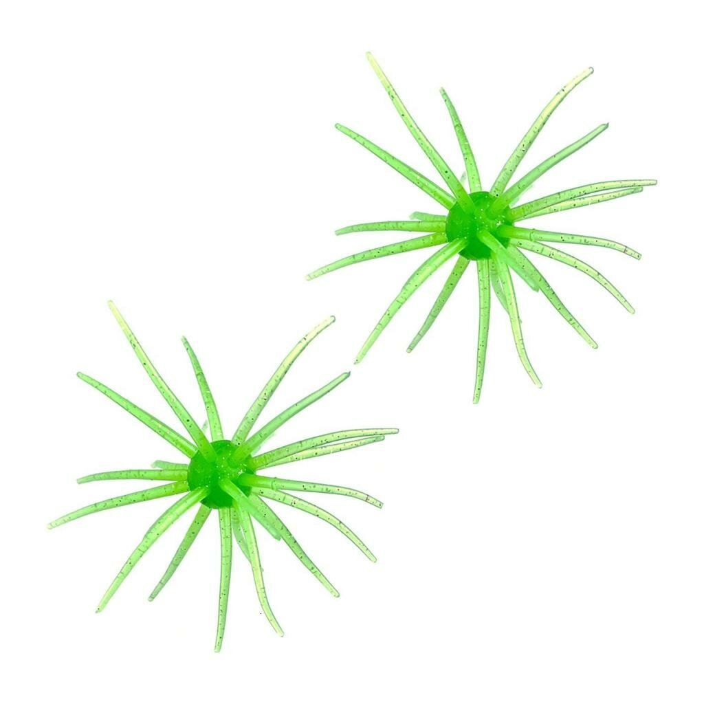 Искусственные воблеры «морской еж», Зеленый - 2 маленьких кусочка