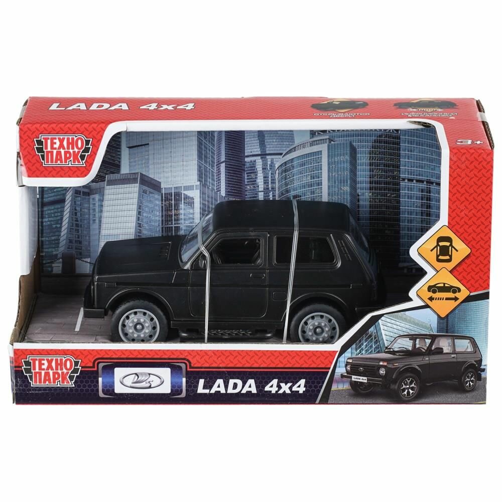 Игрушечная машина Технопарк "LADA NIVA", инерционная, 13.5 см