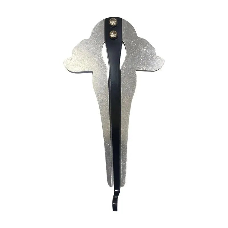 Варган металлический черный музыкальный инструмент для игры на языке ротовой орган