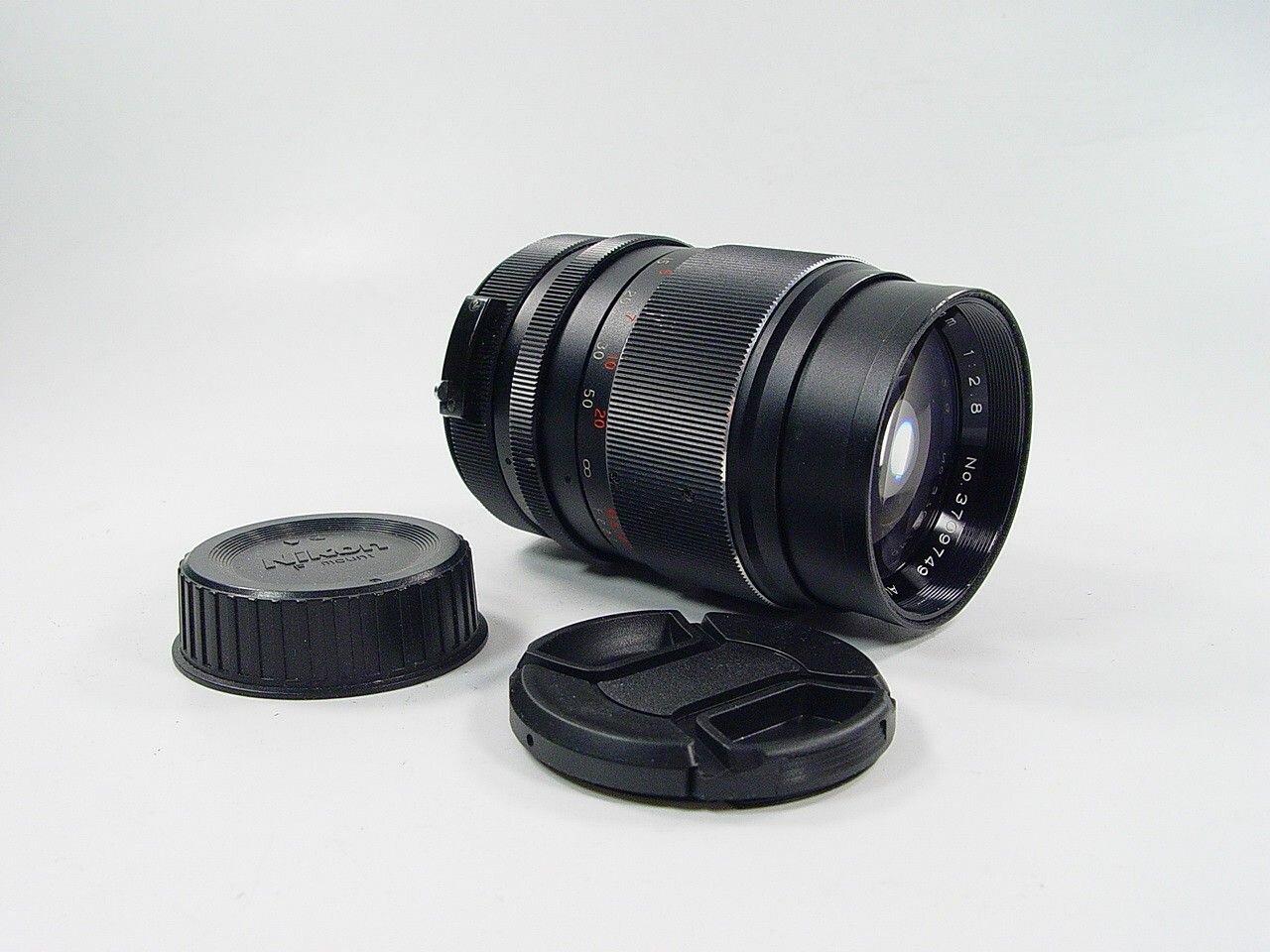 Vivitar (Tokina) auto telephoto 2.8 135мм. На Nikon F Никон