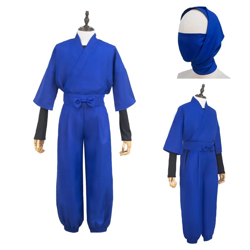 Синий костюм кимоно XXL, Blue Suit