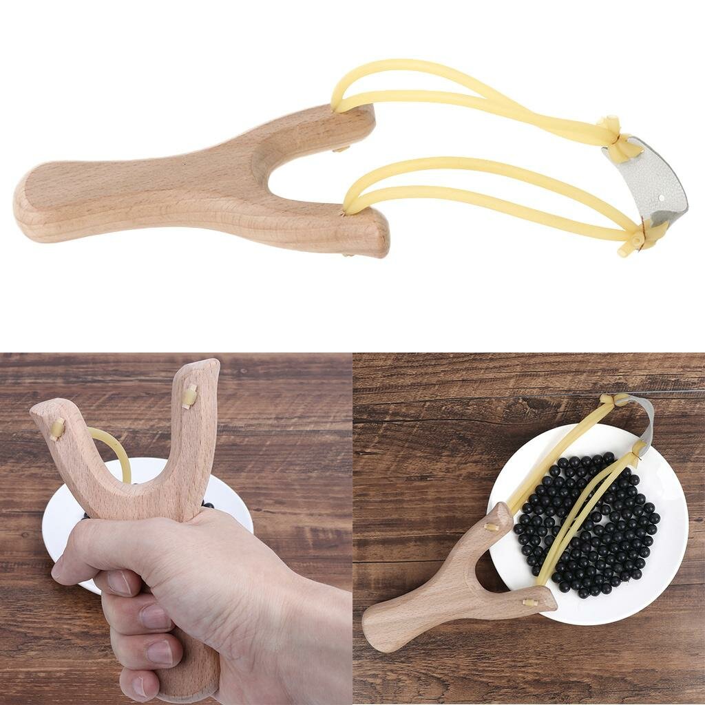Деревянный рогатка — фото 1