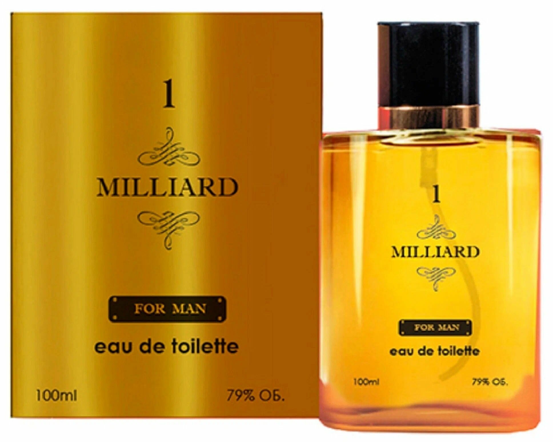 Туалетная вода Ponti Parfum nl 1MILLIARD 100ml (аромат PR 1Million) для мужчин