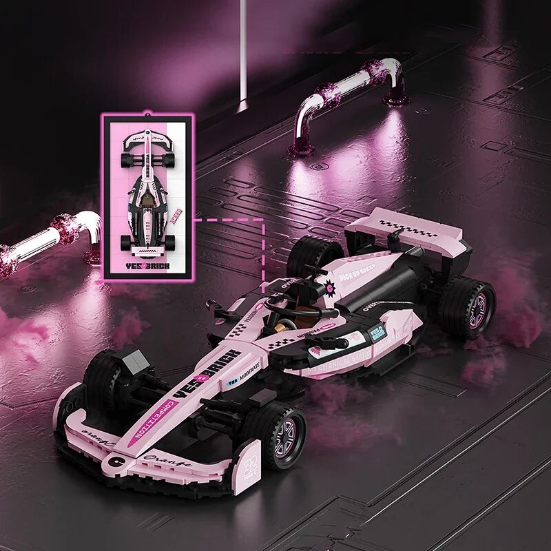 Конструктор 3D RTOY YES Brick Машина Формула 1, 921 деталей - WL2232