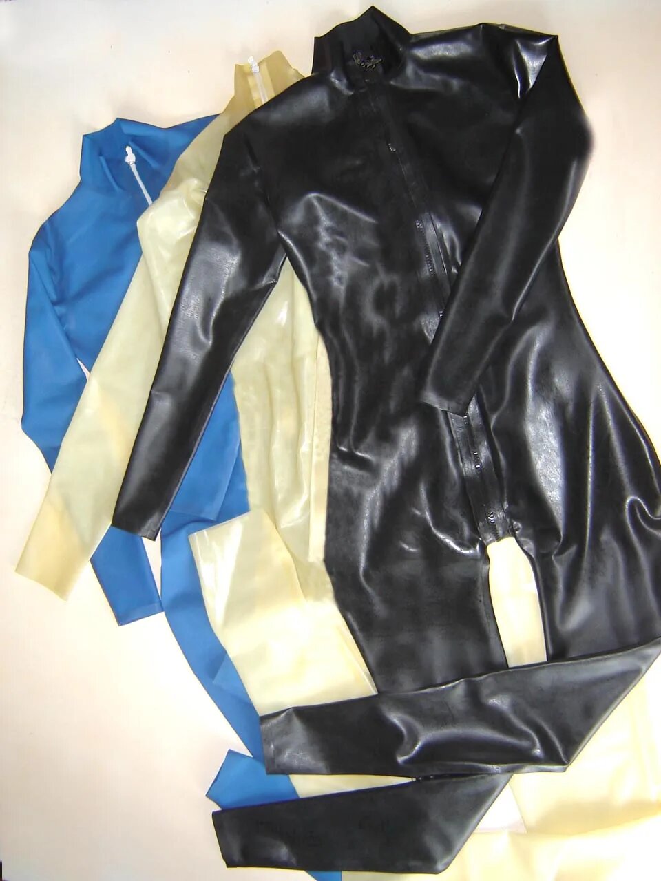 Совершенно новый классический боди из латексной резины, комбинезон с трехсторонней XXL, черный