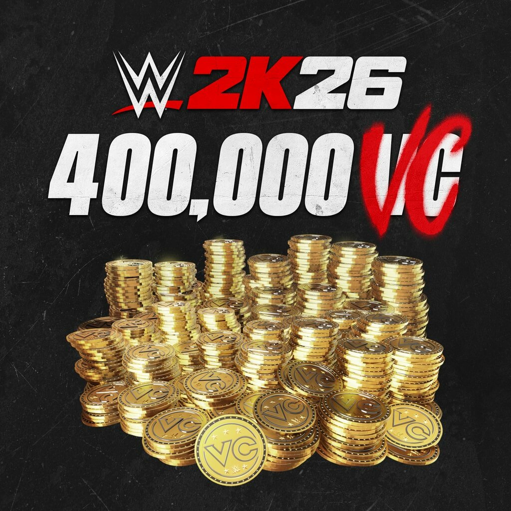 Дополнение WWE 2K26 400,000 Virtual Currency Pack, цифровое издание PlayStation 5, регион Индия / код пополнения баланса