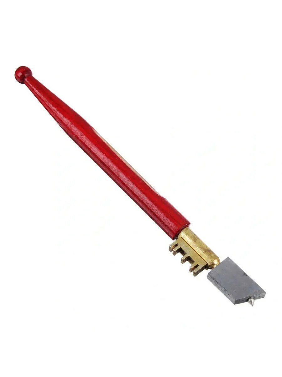 Стеклорез алмазный Ермак 669-098: точная резка стекла и зеркал, надежный ручной инструмент ремонта и стройки.