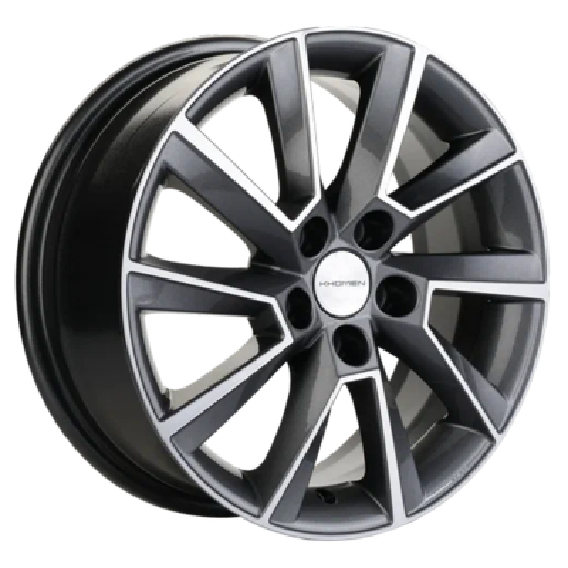 Диск колесный Khomen Wheels KHW1507 (Aveo) 6,0x15 5x105 Dia56.6 ET39 цвет Gray-FP
