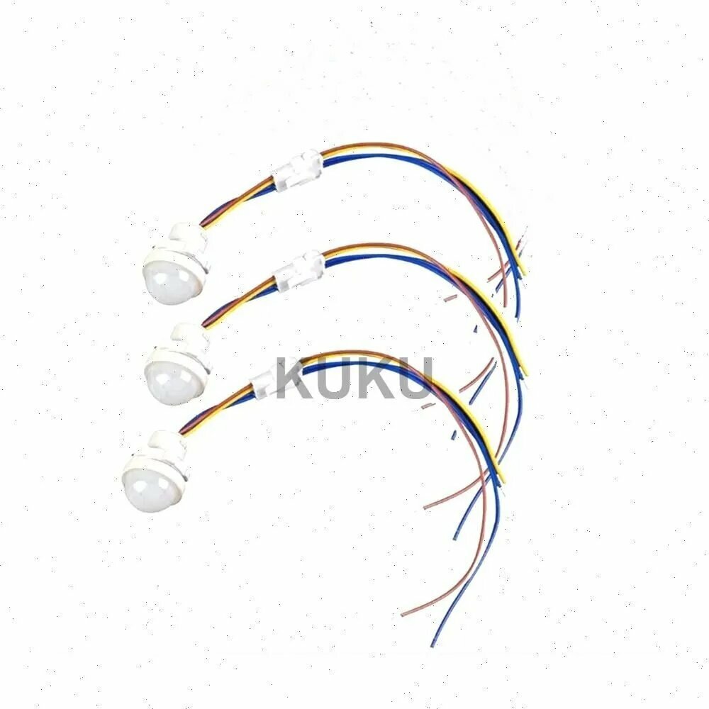 3 шт. Датчик движения, выключатель света, PIR Smart Detection AC110-240V, потолочный или настенный выключатель