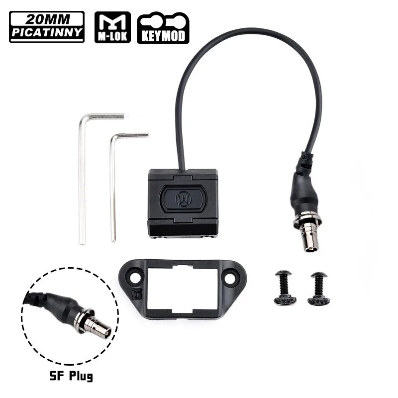 WADSN Modlit Modbutton Lite, SF PlugV1-BK