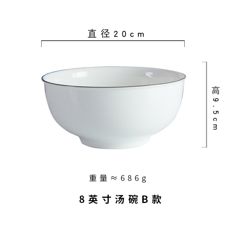 Набор керамической посуды в европейском стиле: простые миски, палочки для еды, тарелки. Набор для использования в отелях и дома. Набор посуды для самостоятельной сборки. Подарок в виде мисок и тарелок.