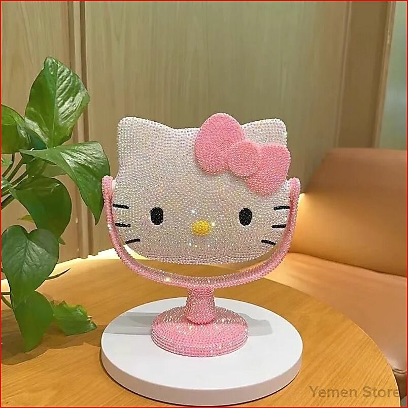 Алмазная мозаика Hello Kitty зеркало набор для творчества