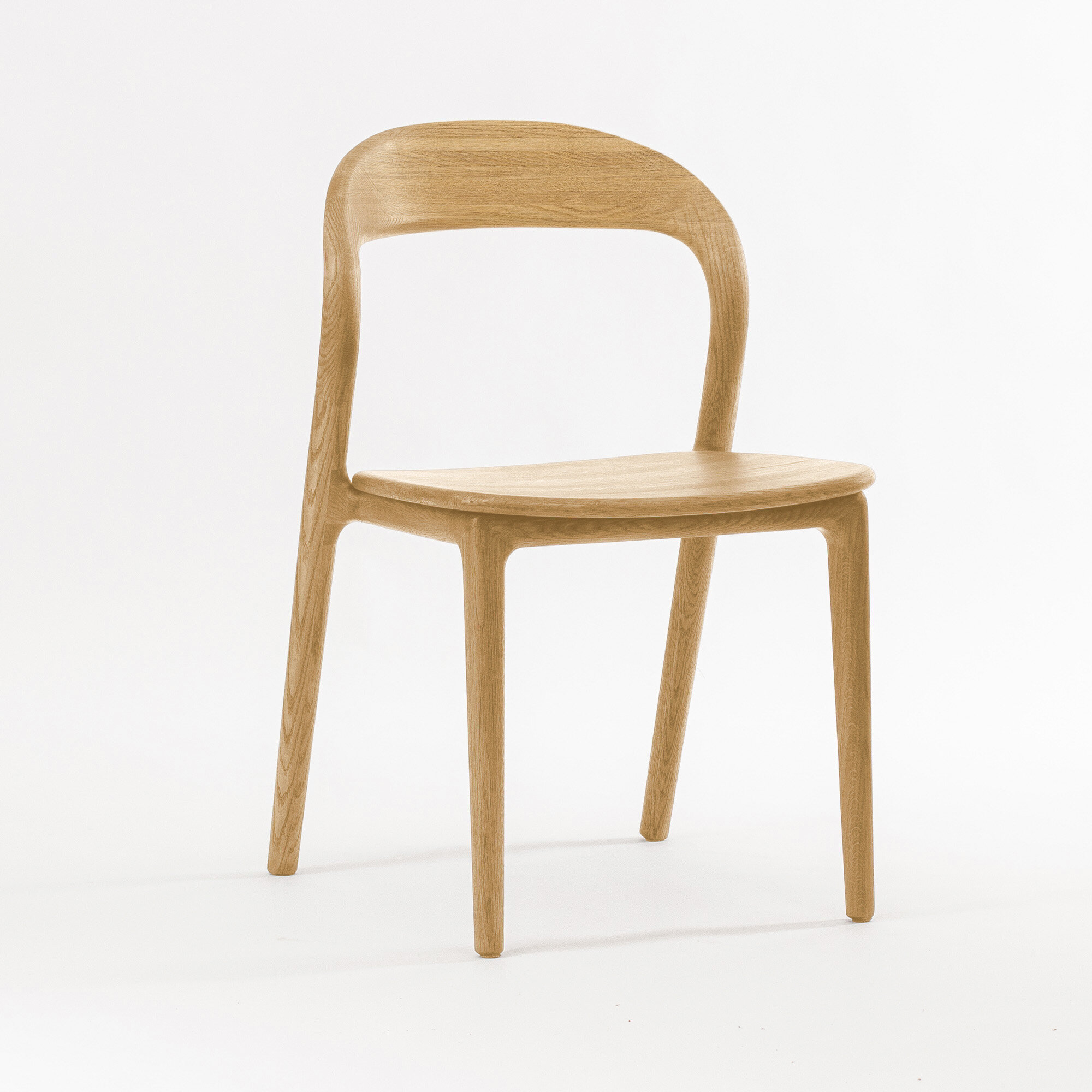 Стул Лугано без подлокотников дуб тон натуральный для дома/для гостиной/для столовой/для кафе/кухонный стул/стул кухонный